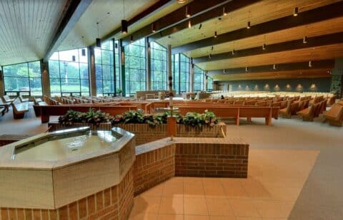 The New Church - Cross in the Woods Catholic Shrine of Indian River