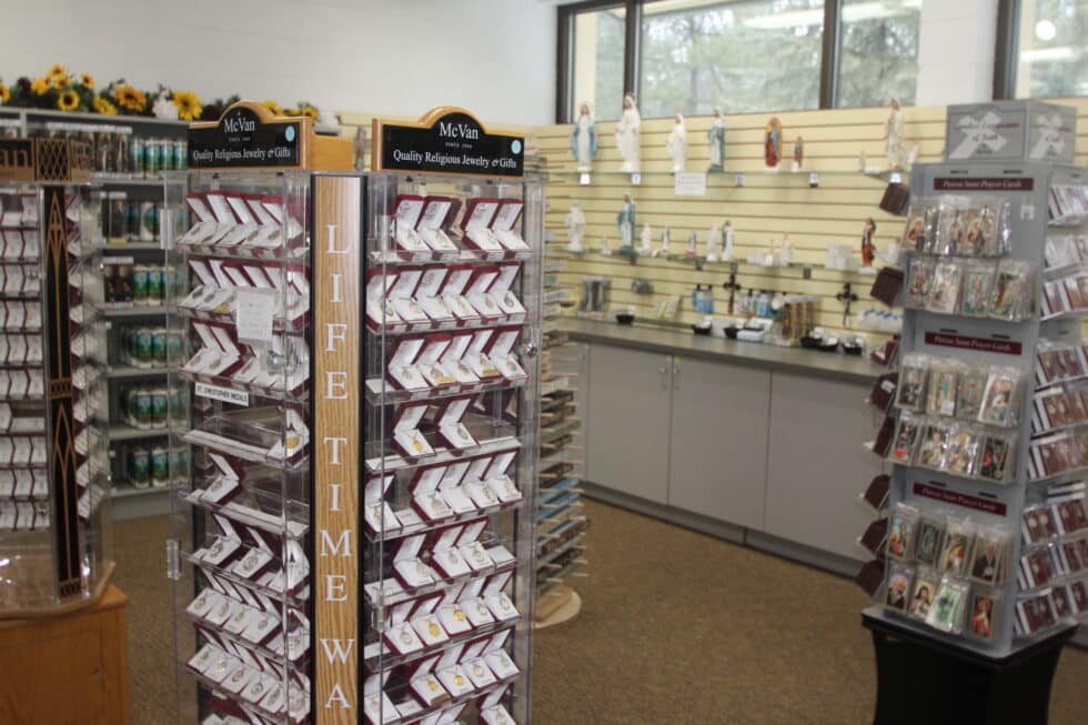Gift Shop - Cross in the Woods Catholic Shrine of Indian River